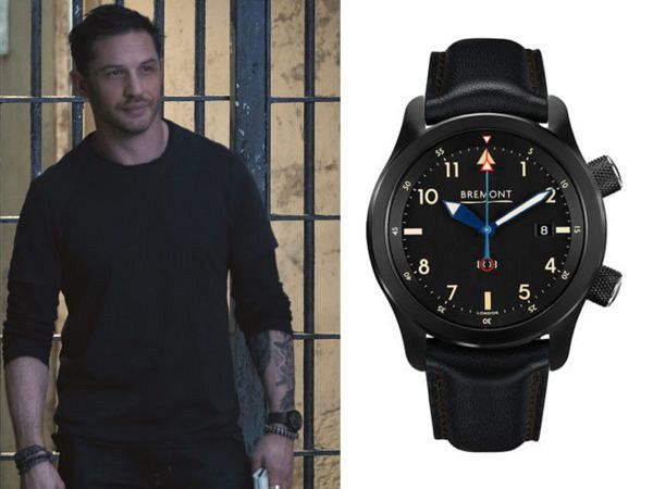 Top 5 watches worn by Tom Hardy on the big screen