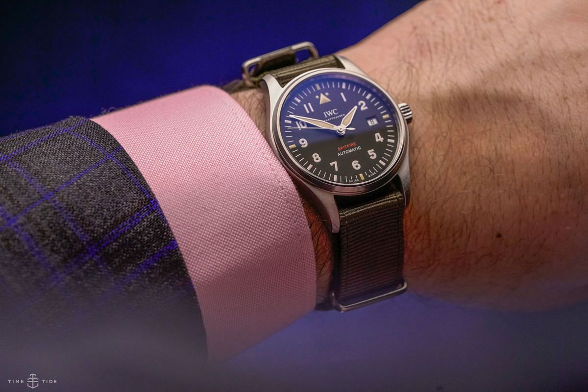 HANDS-ON: The IWC Pilot’s Watch Automatic Spitfire hits the mark | Time ...