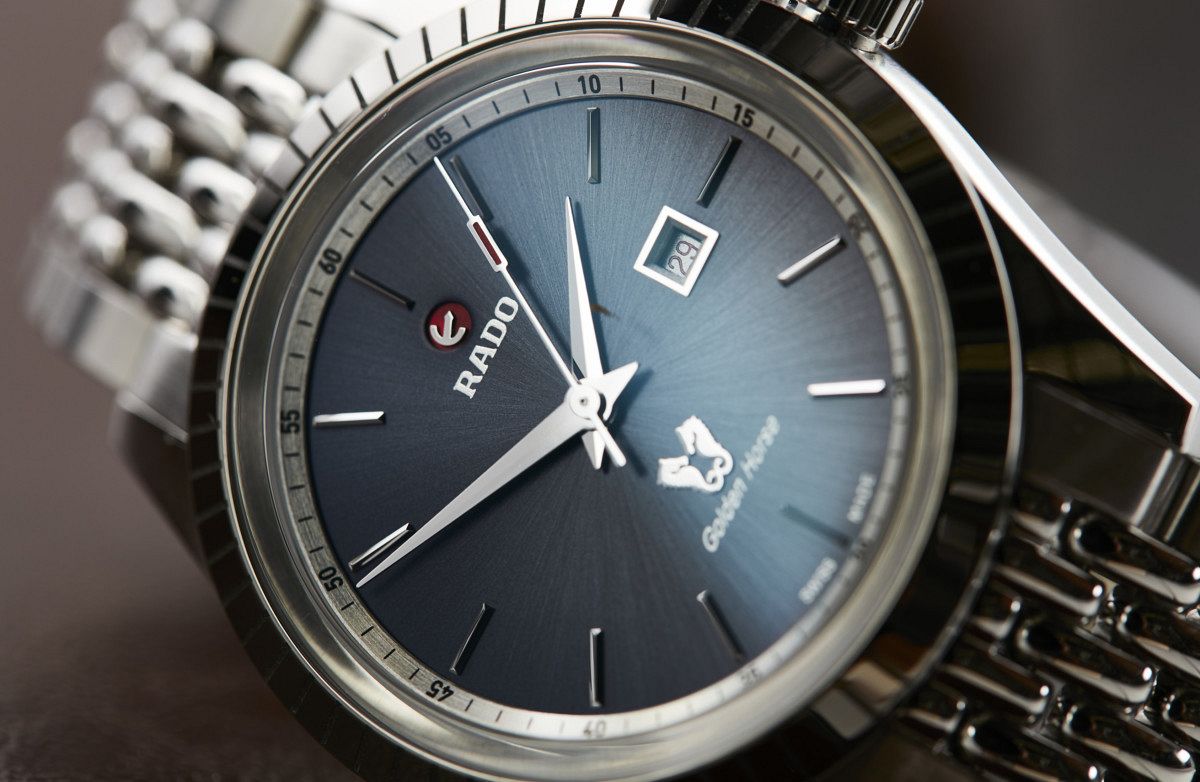 HANDS-ON: The ladies Rado Golden Horse blue dial 35mm
