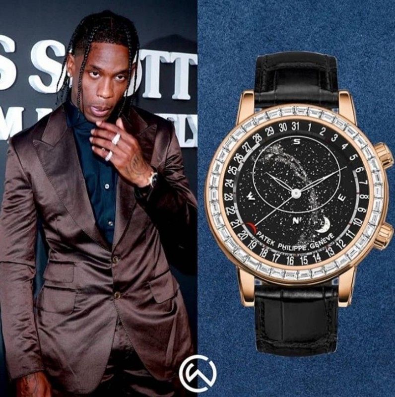 Highest (horology) in the room: the unreal watch collection of Travis Scott