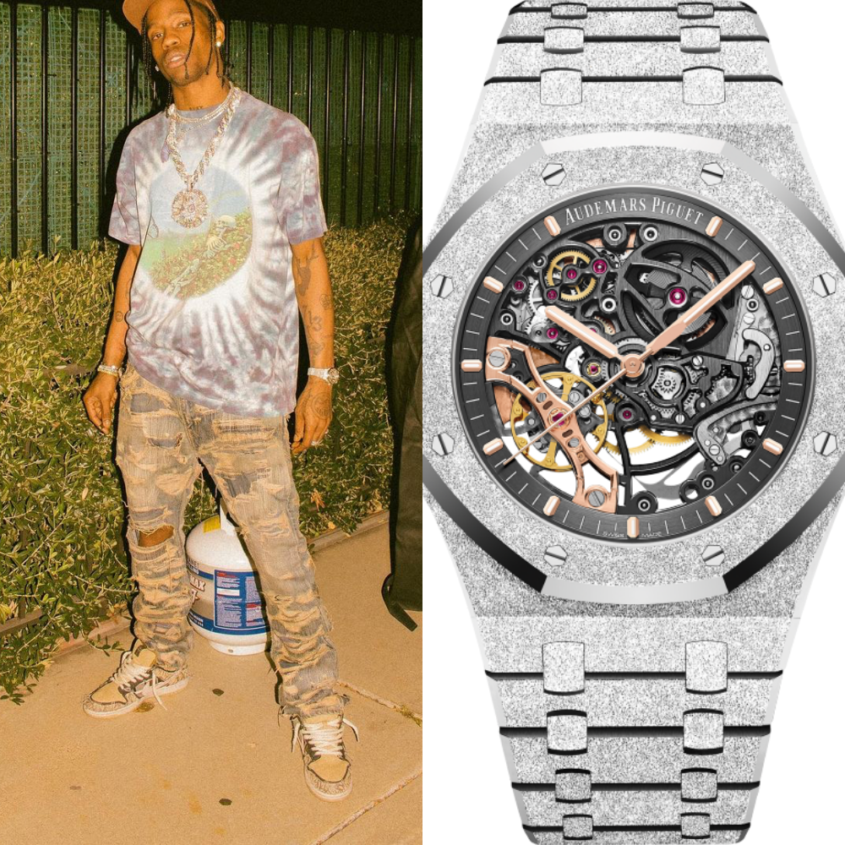 Highest (horology) in the room: the unreal watch collection of Travis Scott