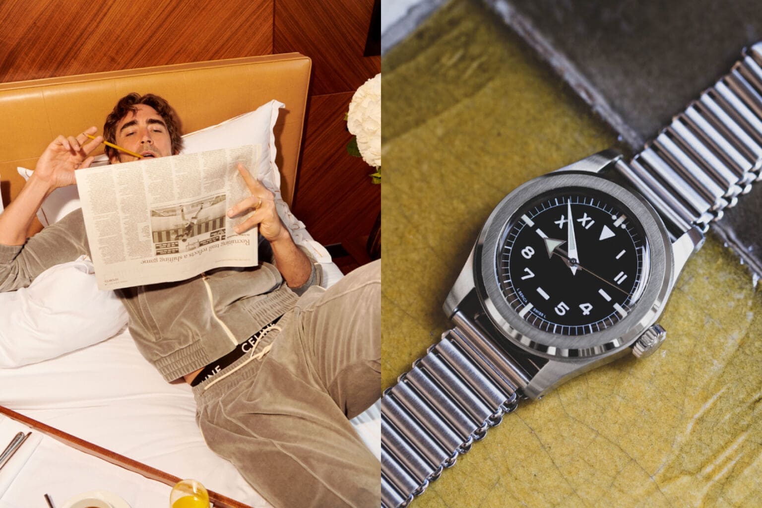 Lee Pace, the elven-king-turned-murder-suspect, needs watches