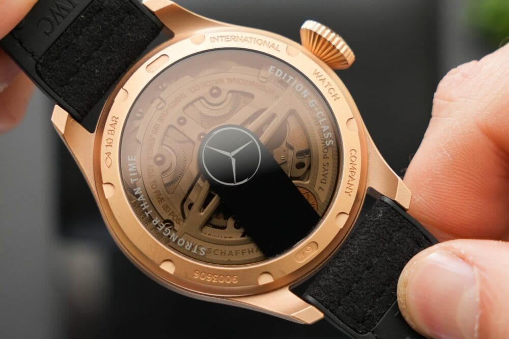 IWC Big Pilot's Watch AMG G63 Armor Gold