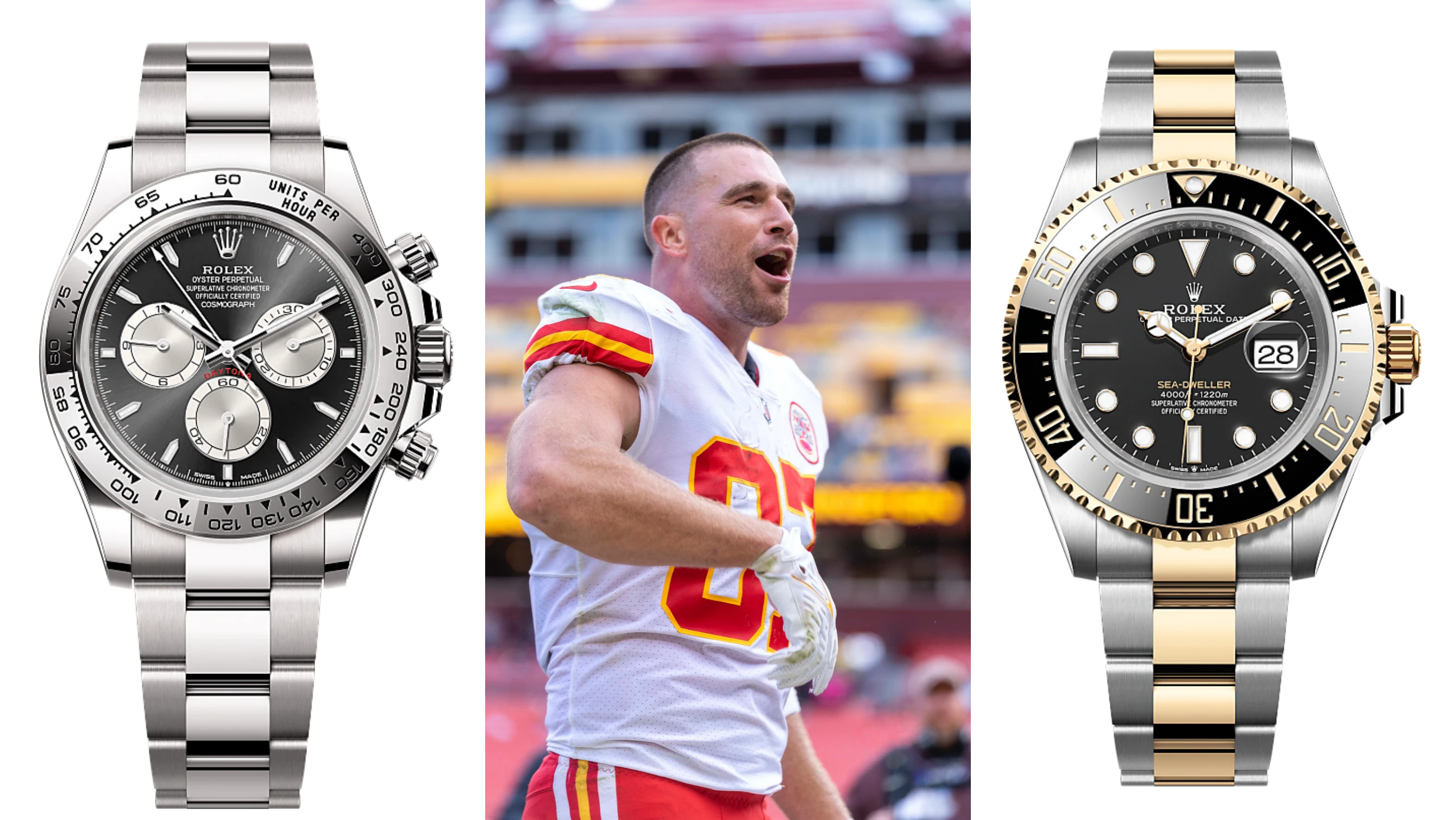Travis Kelce bought two Rolex during his Taylor Swift UK trip