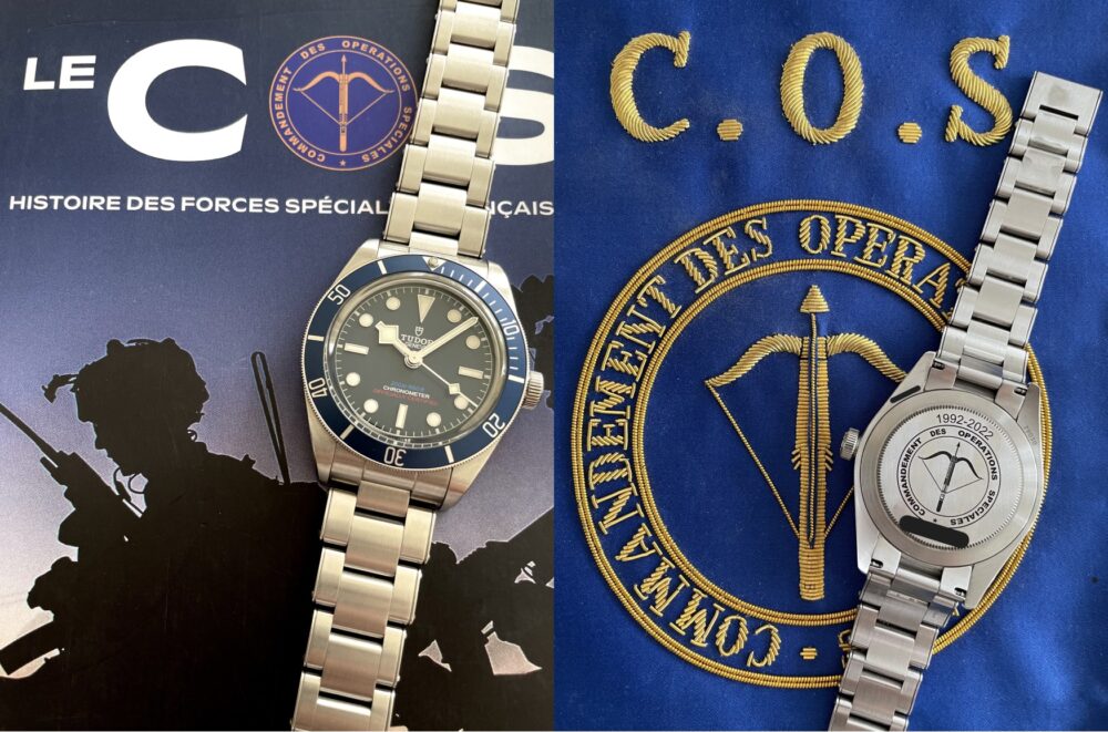 Two military-issued Tudors for the French special forces