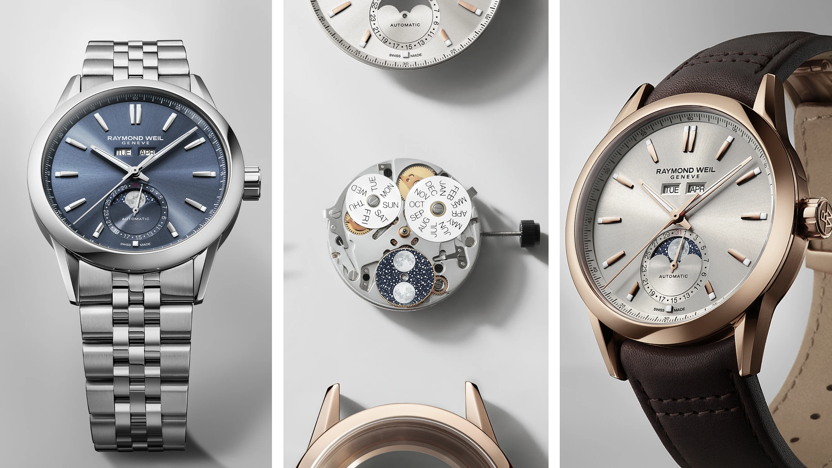 Raymond Weil Freelancer Complete Calendar | INTRODUCING