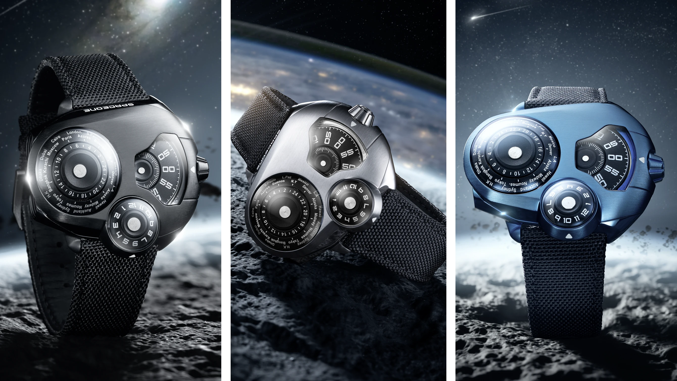 SpaceOne Worldtimer | INTRODUCING