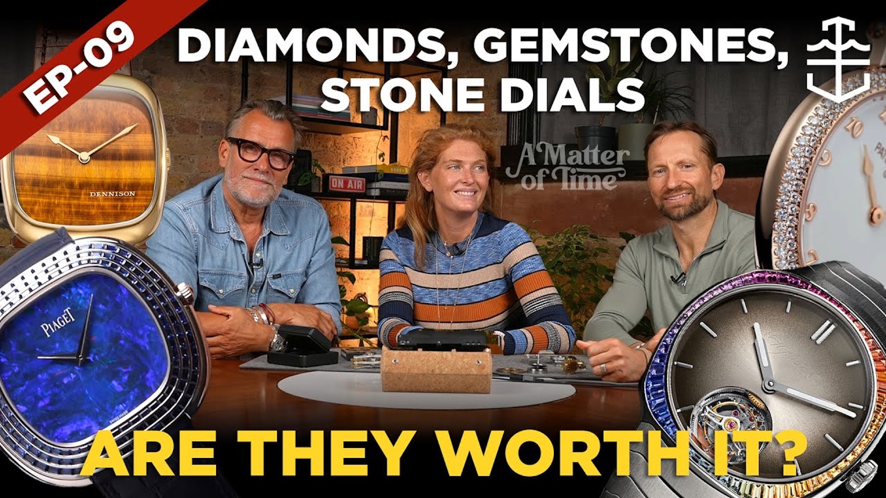A Matter of Time EP 09: Gemstone watches for dummies, from hardstone dials to rainbow bezels