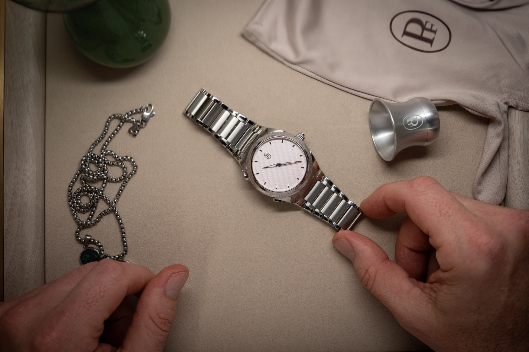 Parmigiani Fleurier Tonda PF Minute Rattrapante Arctic Rose | HANDS ON